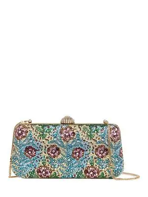 Valentino Garavani Embellished Minaudiere Clutch On Chain - Multi