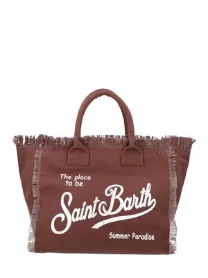 MC2 SAINT BARTH Vanity" Medium Canvas Tote - Brown