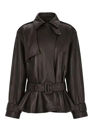 ROTATE BY BIRGER CHRISTENSEN Giacca Biker In Pelle