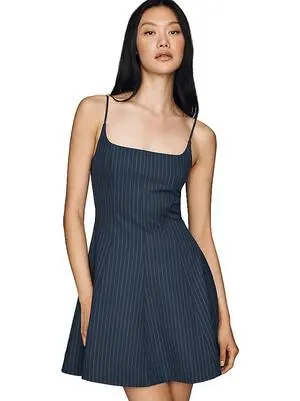 Maeve A-line Mini Dress - Navy