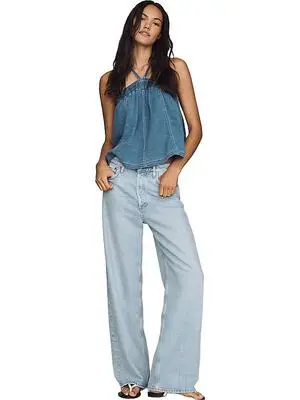 AGOLDE Ren Petite High-rise Jeans - Memory