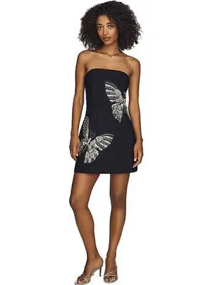 ELLIATT Mira Strapless Mini Dress - Black