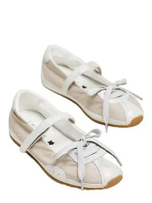 J/SLIDES NYC Pavia Mary Jane Sneakers - Fog