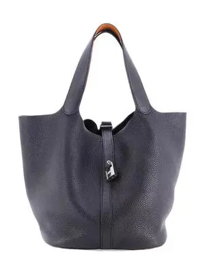Hermès Eclat Picotin Lock Bag Gm - Black