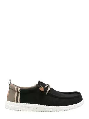HEY DUDE Wally Slip-on Shoes - Black