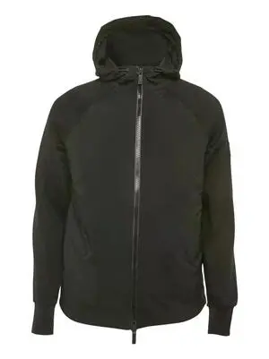 BOSS Zip-up Drawstring Hood Jacket - Black
