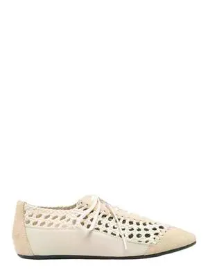 Hereu Woven Leather Sneakers - Neutrals