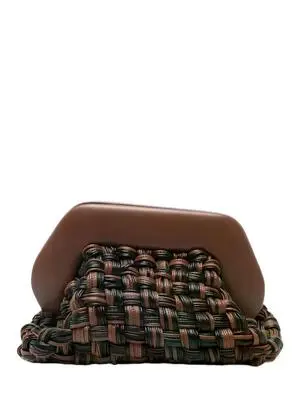 THEMOIRE Bios Clutch Bag - Brown