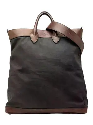 LOUIS VUITTON Canvas Shako Tote Satchel - Grey