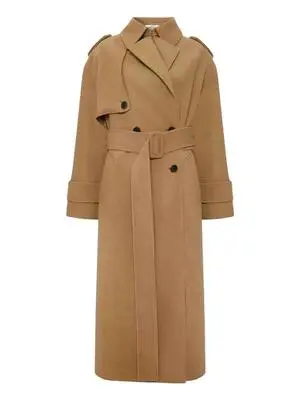 OCCLEUS Charlotte Belted Coat - Neutrals