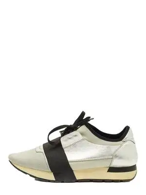 Balenciaga Race Runner Sneakers - Silver
