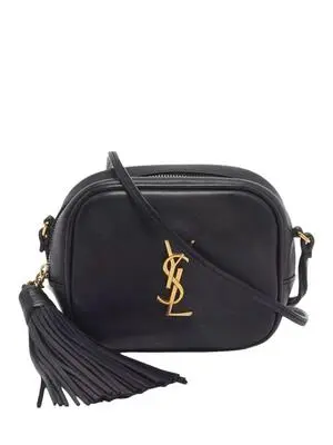 Saint Laurent Lou Tassel Crossbody Bag - Black