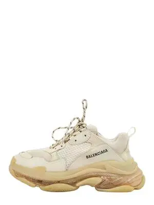 Balenciaga Triple S Mesh Sneakers - Neutrals