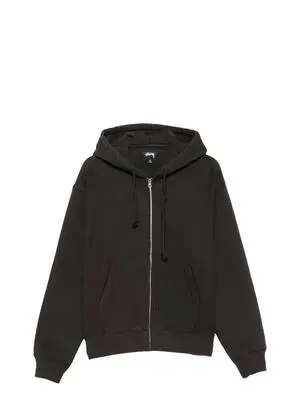StÜssy Zip-up Hoodie - Black