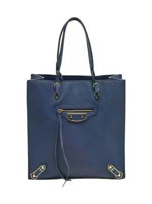 Balenciaga Papier A5 Tote Bag - Blue