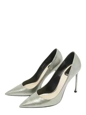 Dior Pointed-toe Stiletto Heel Pumps - Silver