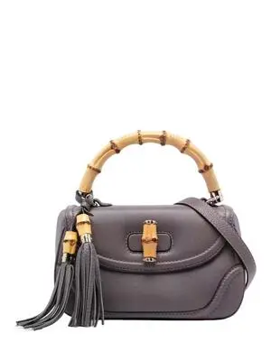 Gucci Bamboo Satchel - Brown