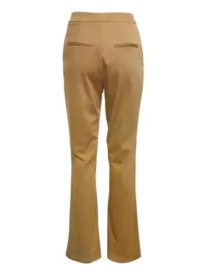 424 Gabardine Flared Trousers - Neutrals
