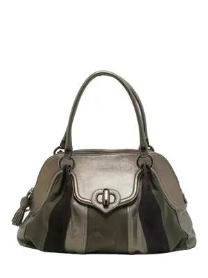 Moschino Tassel Shoulder Bag - Silver