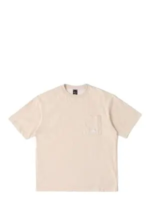 NEW BALANCE Lifestyle Plain Cotton Pocket Tee Asia Sizing - Beige
