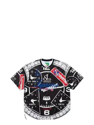 Supreme X La Martina Ss26 Soccer Jersey - Black