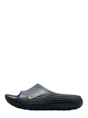 Nike Reactx Rejuven8 Slides - Dark Grey/volt