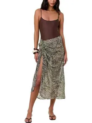 NICHOLAS Lia Skirt - Brown