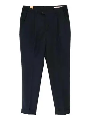 Alpha Industries Pleated Trousers - Blue