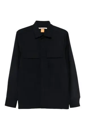 HINDUSTRIE Chest-pocket Shirt Jacket - Blue