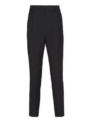 PRADA Prada Mid-Rise Tailored Cropped Trousers