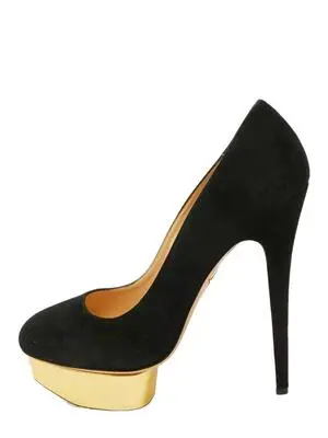 CHARLOTTE OLYMPIA Dolly Platform Pumps - Black