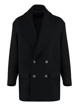 GIORGIO ARMANI Giorgio Armani Double-Breasted Tailored Coat