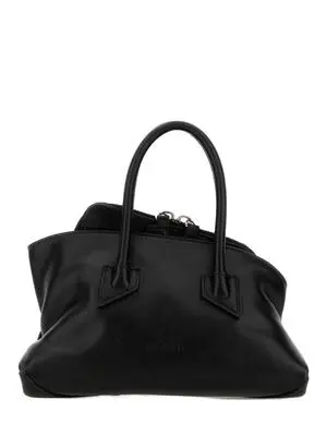 Attico La Passeggiata Mini Leather Shoulder Bag - Multicolor