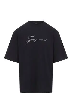 Jacquemus Logo Cotton T-shirt - Multicolor