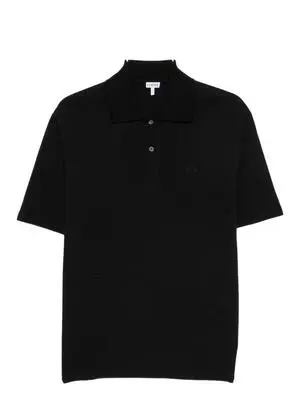 Loewe Loewe Men Anagram Cotton Polo Shirt Multicolor