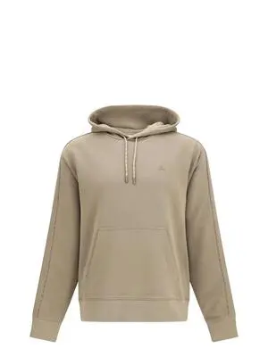 Burberry Check Hoodie With Drawstring - Green