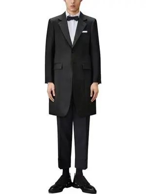 Thom Browne Tailored Overcoat - Black