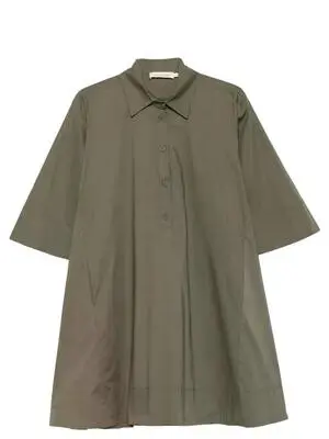 MOUTAKI Short Sleeve Mini Dress - Green