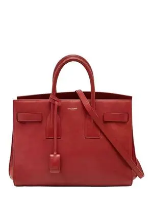 Saint Laurent Saint Laurent Small Sac De Jour Tote Bag Red