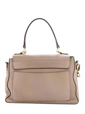 Chloé Faye Small Satchel Bag - Neutrals