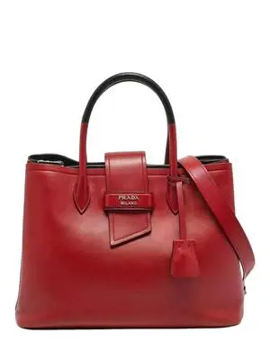 Prada Ribbon Tote Bag - Red