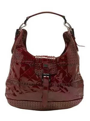 Burberry Brooke Quilted Shoulder Bag - Red