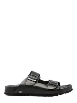 CULT Buckle-fastening Leather Sandals - Black