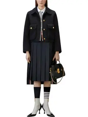 Thom Browne 4-bar Oxford Shirt - Blue