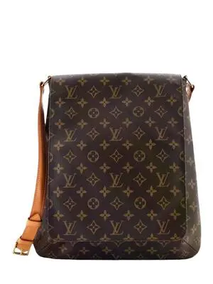 LOUIS VUITTON Monogram Canvas Musette Salsa Gm Bag - Brown