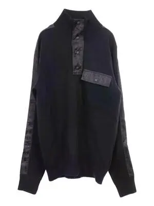 Dior Oblique High-neck Sweatshirt - Blue