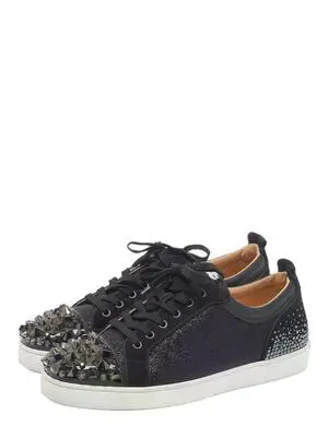 CHRISTIAN LOUBOUTIN Vieira Spike Embellished Sneakers - Black