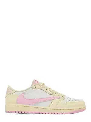 JORDAN Travis Scott X 1 Retro Low Sneakers - Neutrals