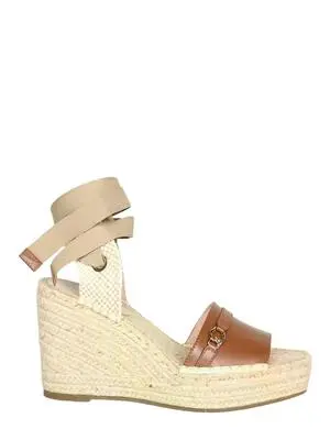 COCCINELLE Leather Espadrilles - Neutrals
