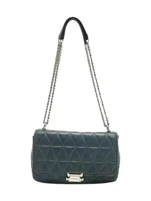 Michael Kors Sloan Quilted Shoulder Bag - Blue